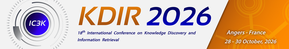 KDIR 2026 - Conference